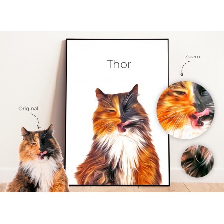 Editor Lamina Mascotas | Poster personalizado