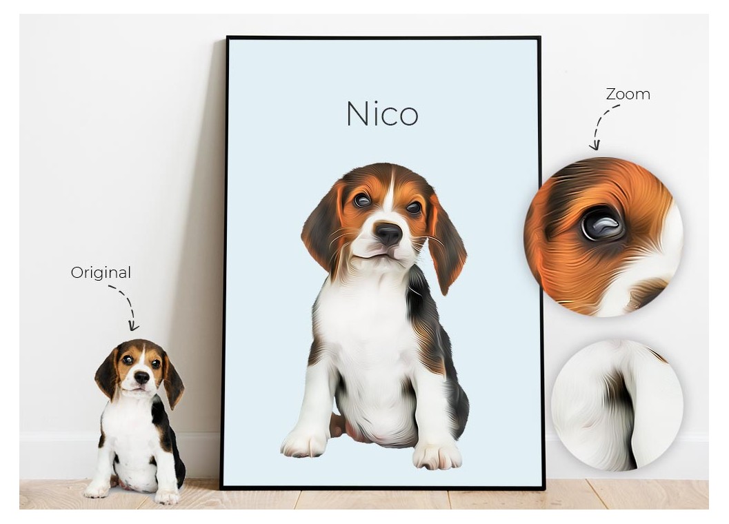 Editor Lamina Mascotas | Poster personalizado